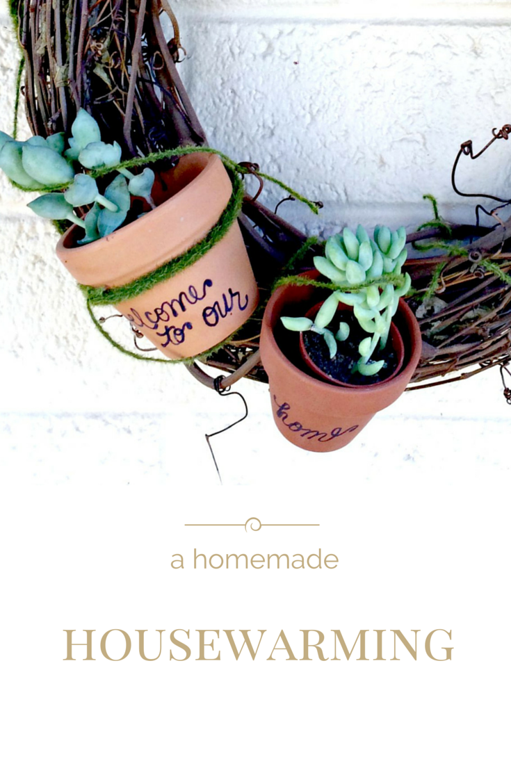 inexpensive, homemade housewarming gifts » paintedposies
